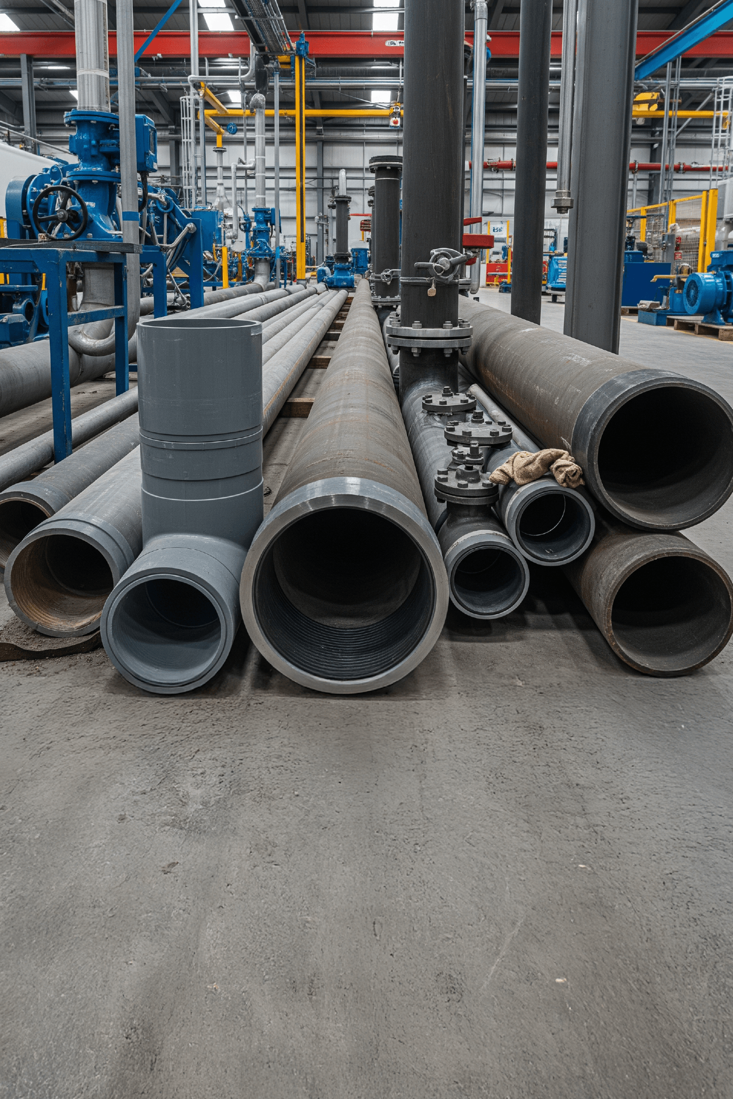 industrial pipe types